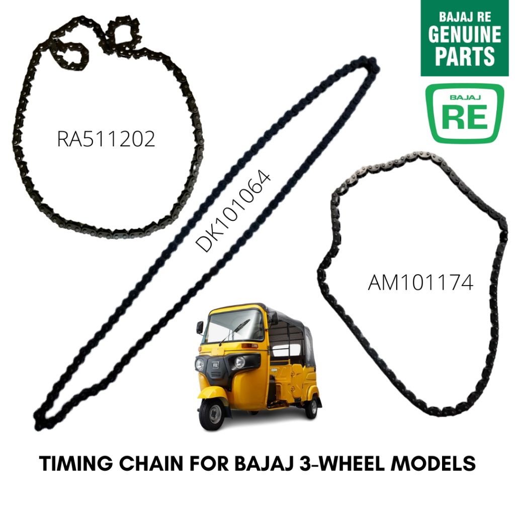 Timing Chain for BAJAJ RE & MAXIMA Models Part Nos DK101064 RA511202 ...