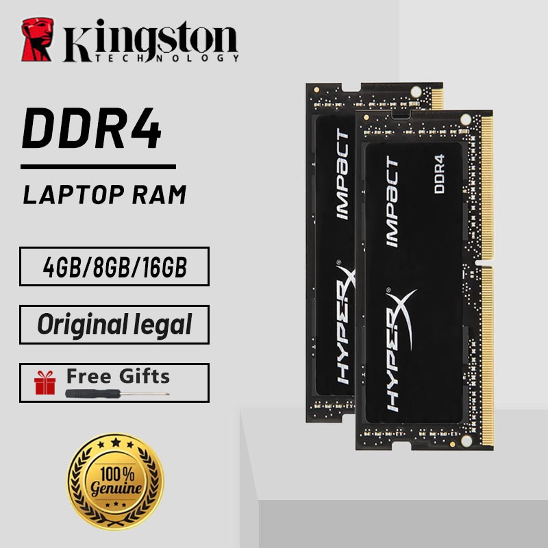 Hyperx Impact Laptop DDR4 RAM 4GB 8GB 16GB 2133Mhz 2400Mhz 2666Mhz 3200Mhz SOIDMM Memory ...