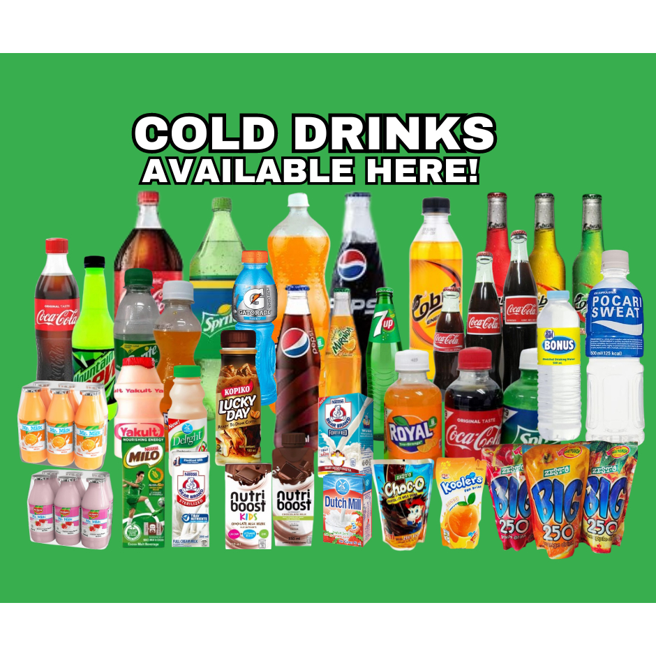 Laminated SOFT DRINK Signages A4 Size water proof makapal,matibay ...