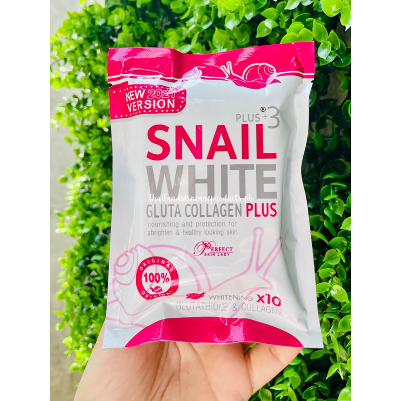 SNAIL WHITE GLUTA COLLAGEN PLUS SOAP (NEW VERSION) | Shopee Philippines