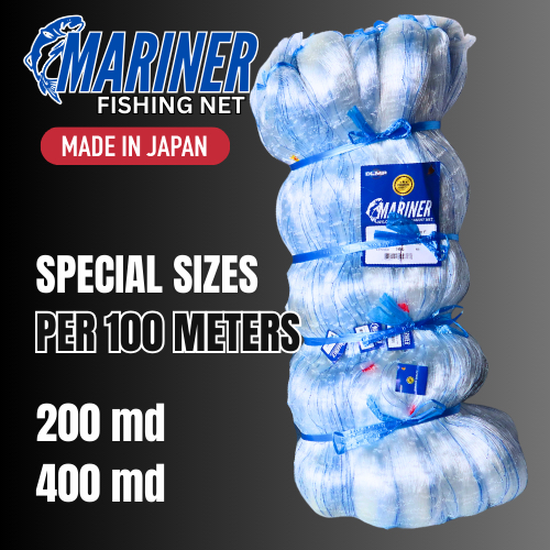 SPECIAL SIZES | 200MD 400MD | Mariner Fishing Net Lambat Sold per 100 ...