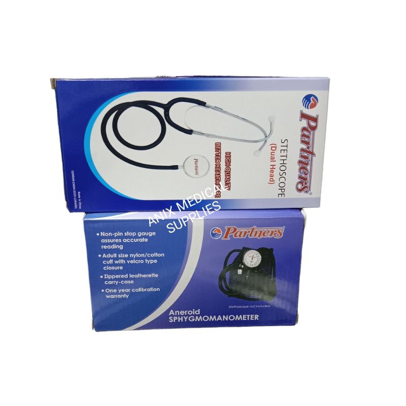Partners Sphygmomanometers and Stethoscope- Blood Pressure Monitor ...