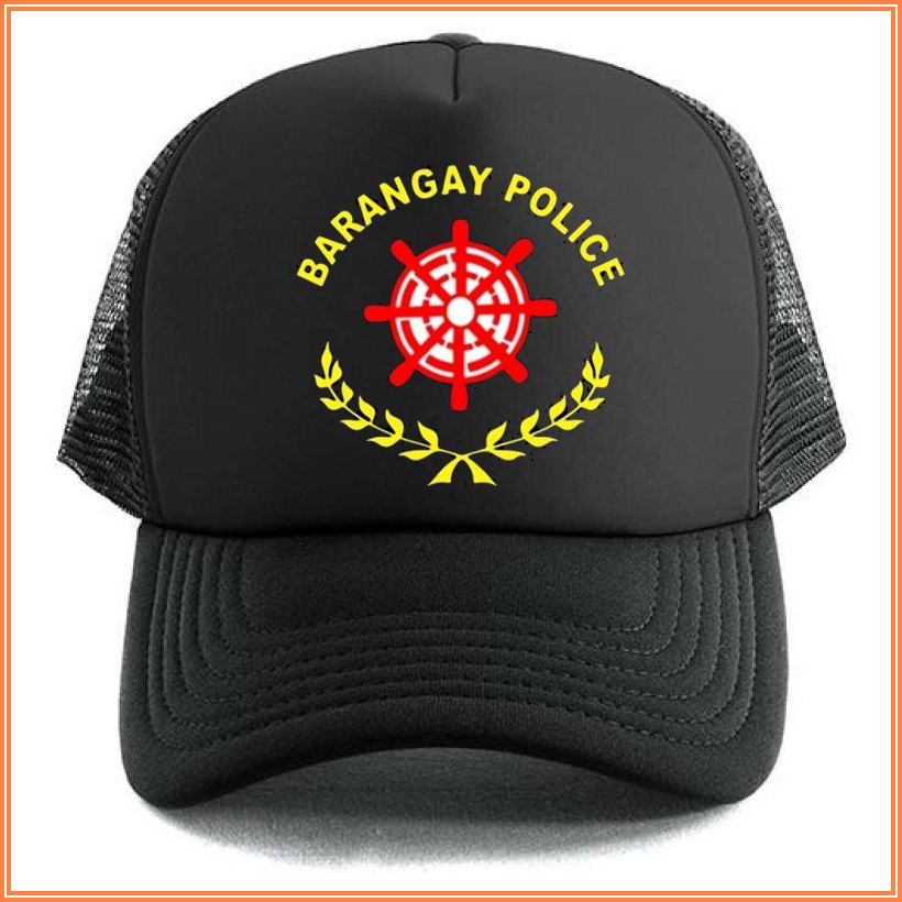 Barangay Police Tanod Pulis Net Mesh Trucker Cap Hat Trend Trending Uni ...