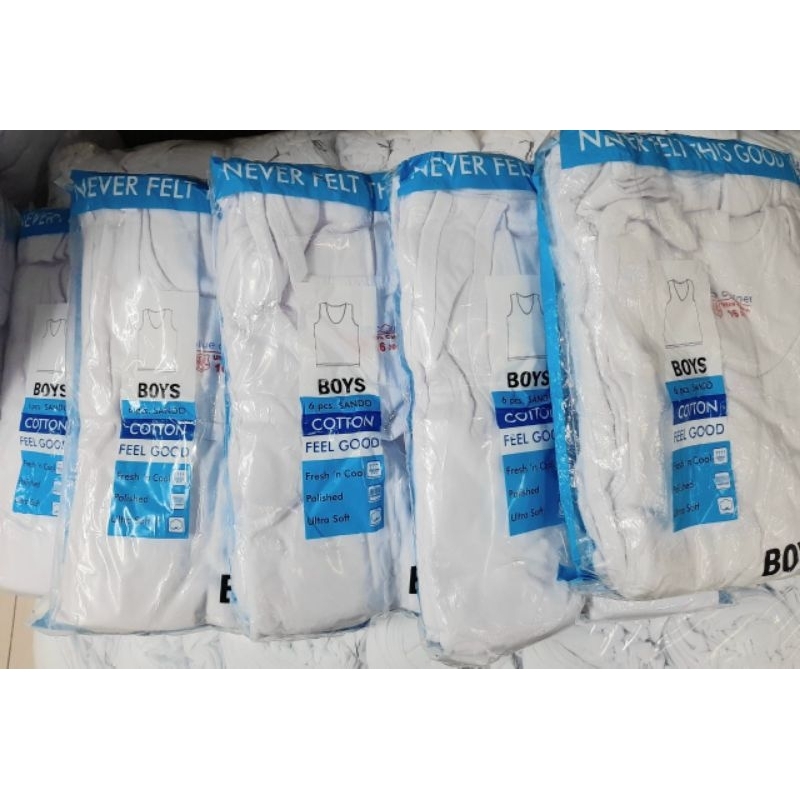 Sando Blue Corner 6 pieces in one pack for Kids! | Shopee Philippines