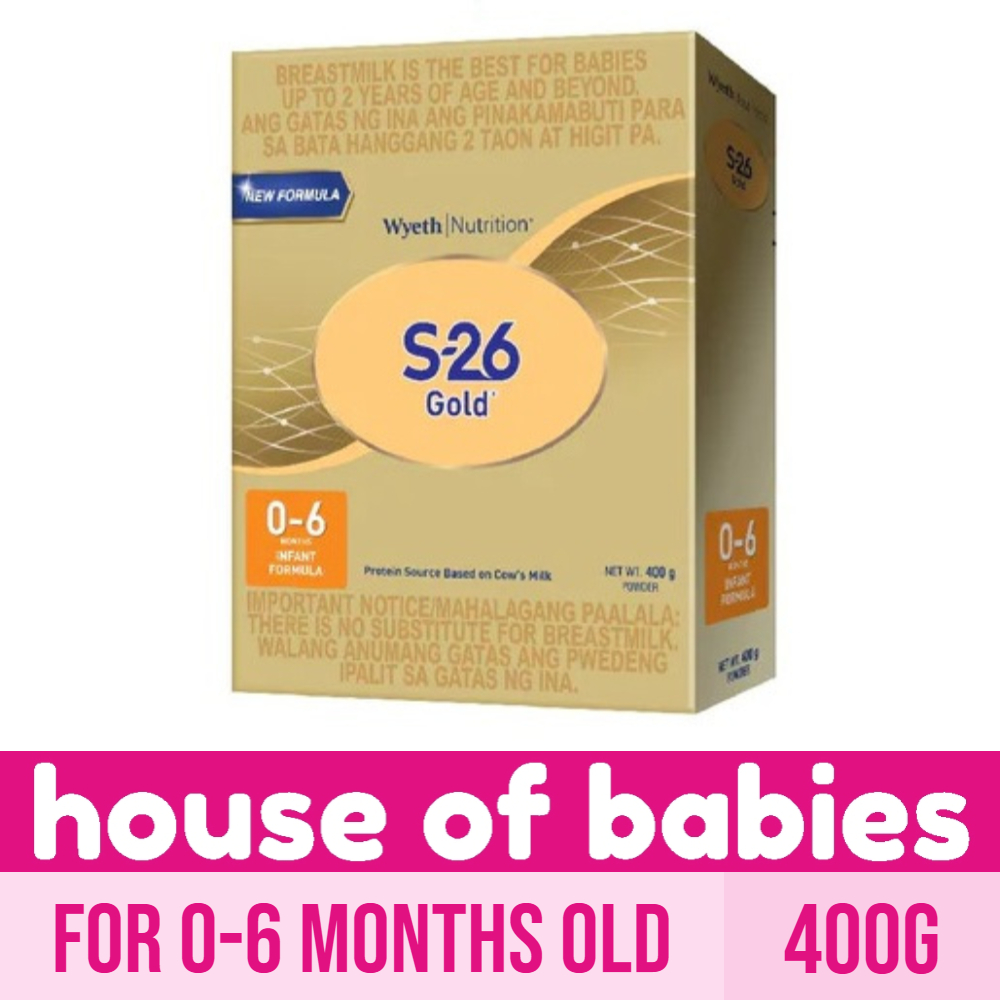 S-26 GOLD ONE 400g for 0-6 Months Old Infant Formula | Shopee Philippines