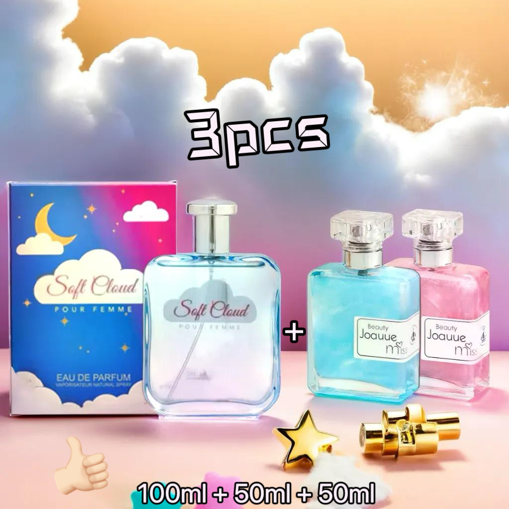 『BUY 1 TAKE 2』Soft Cloud 100ml & SLYCOCO Beauty Janey Miss 2*50ml Gift ...