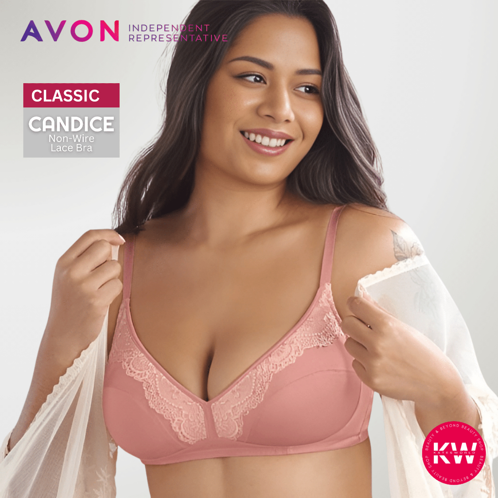 AVON Fashion Classic Candice Non-Wire Lace Bra | Shopee Philippines