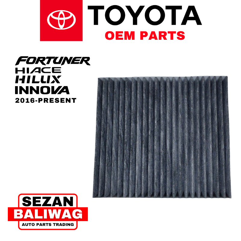 OEM CABIN FILTER CHARCOAL TOYOTA FORTUNER INNOVA HILUX HIACE 2016 ...
