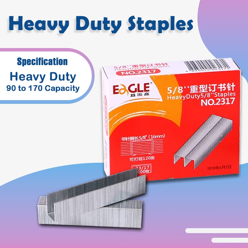 16mm Heavy Duty Staple Wire 90-120 Punching Sheets Capacity Staples ...