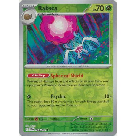rabsca reverse holo temporal forces pokemon trading cards | Shopee ...