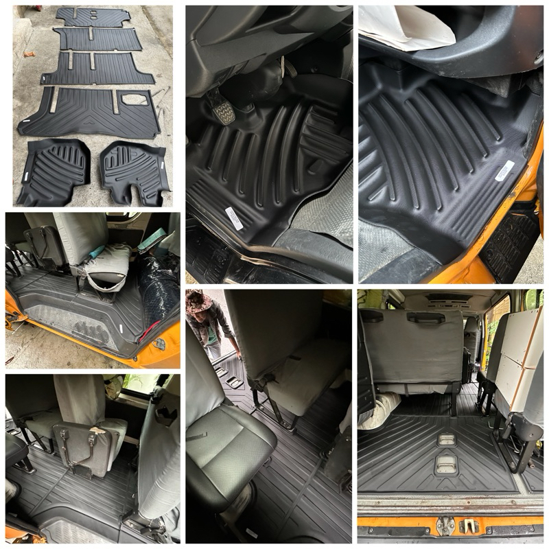Toyota Hiace Commuter Decontent 2005 - 2024 Full Deepdish Matting ...