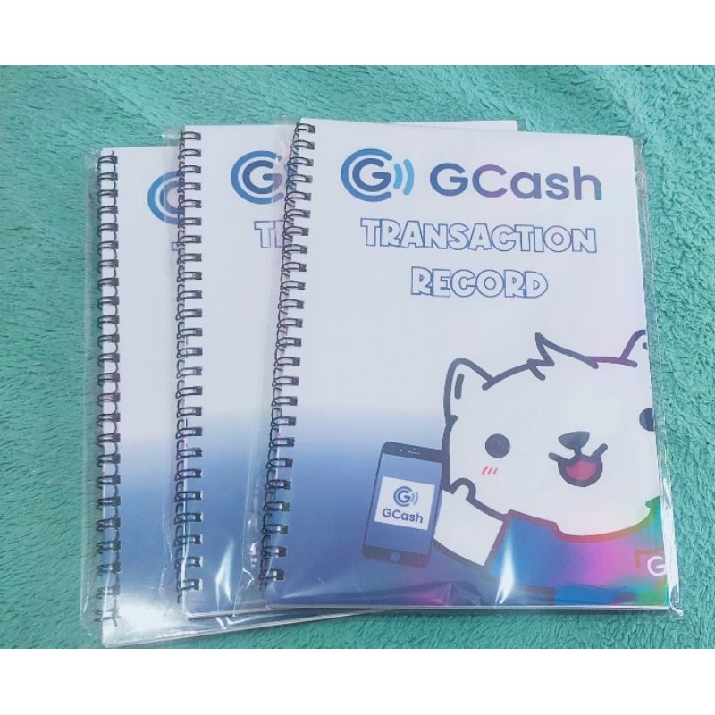 Gcash Transaction Record/Notebook w/cover | Shopee Philippines