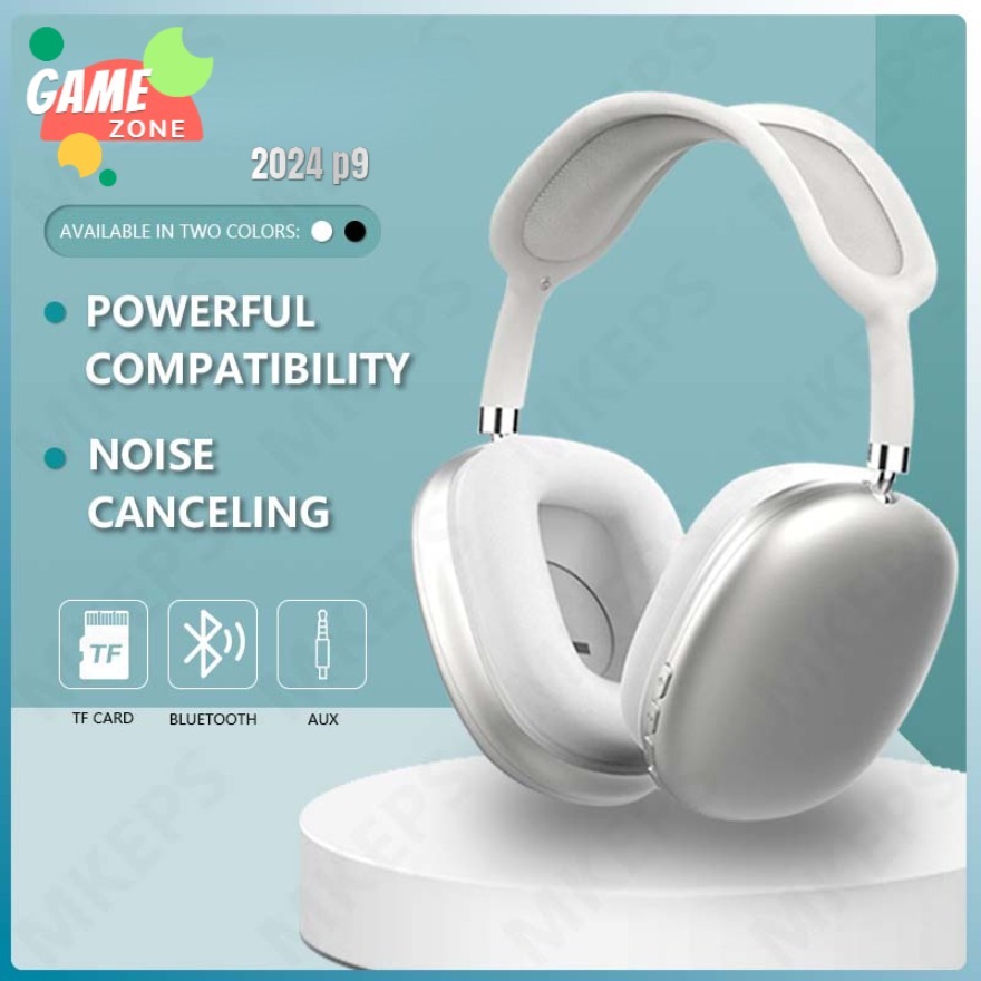 2704 Wireless Bluetooth Headphone P9 Gaming Headphones Sports Headset ...