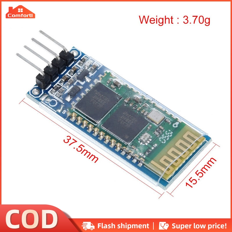 Hc 05 Hc05 Hc06 Rf Wireless Bluetooth Transceiver Slave Module Shopee Philippines