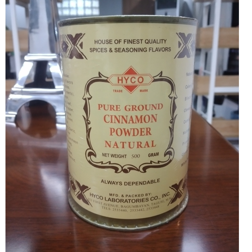 HYCO Pure Ground Cinnamon Powder Natural 500g. | Shopee Philippines