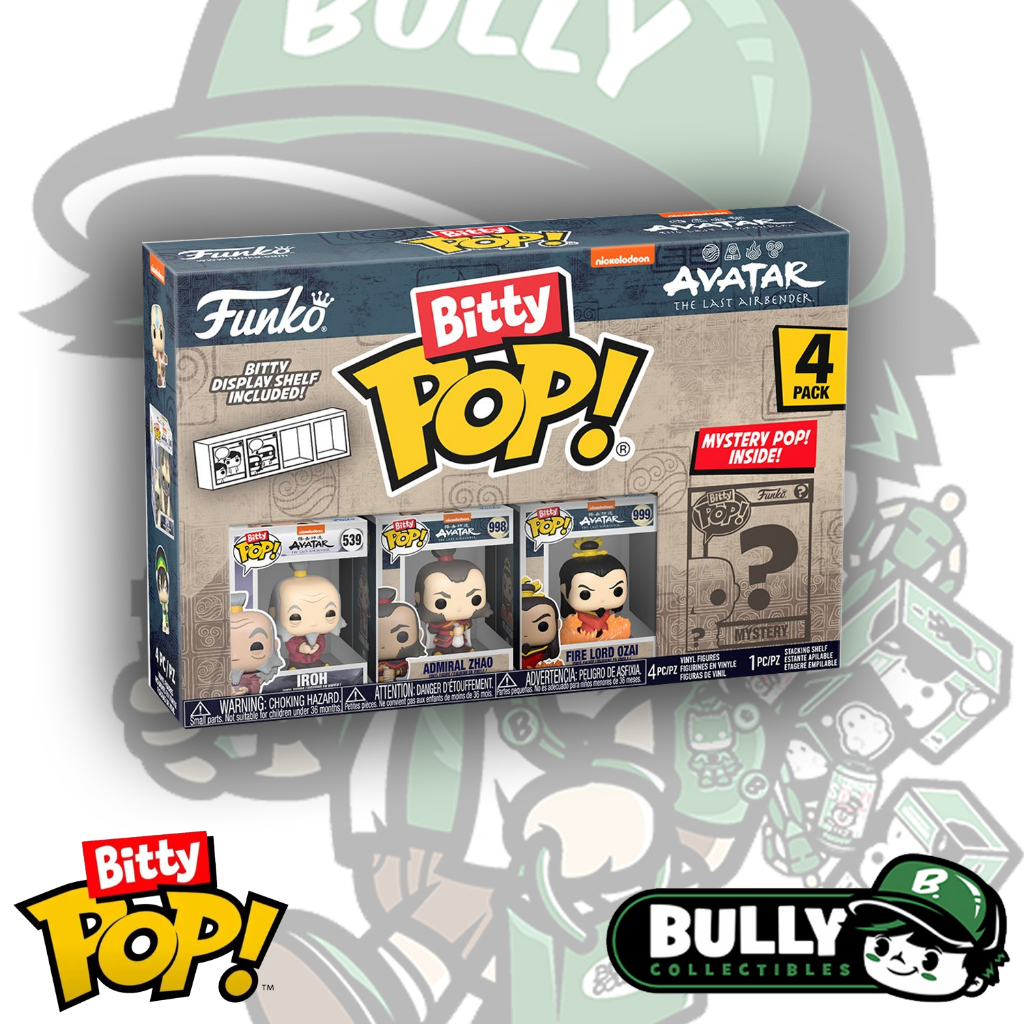 Funko Bitty POP! Avatar: The Last Airbender Iroh 4-Pack | Shopee ...