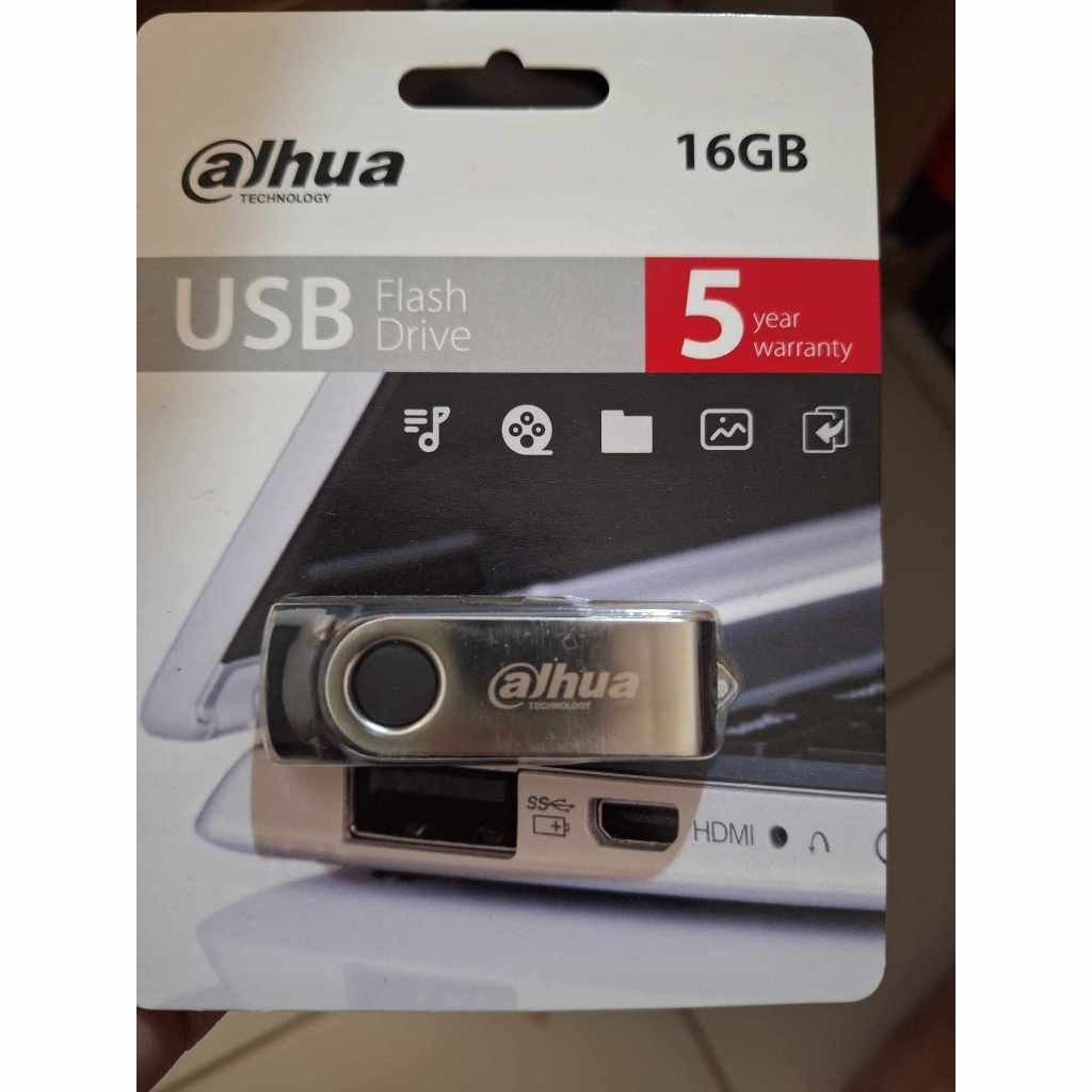 DAHUA USB FLASH DRIVE 2.0 16GB | Shopee Philippines