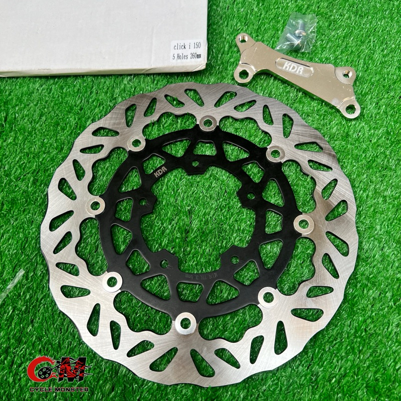5holes 260mm big disc click i 125 150 v3 rotor disc brake NO floating ...