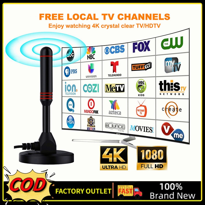 indoor antenna HD digital TV wireless ground wave indoor receiver ...