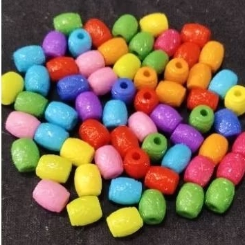 9x7mm/50 Pieces Assorted macaroni Beads for Diy craft | Shopee Philippines
