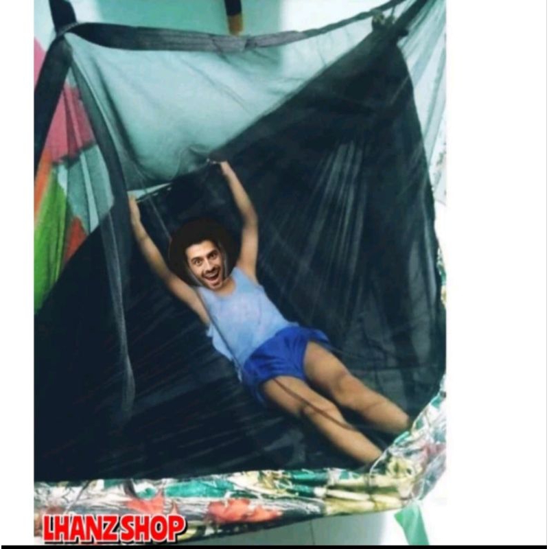 Military Hammock / Duyan with Mosquito Net 7 FEET | Shopee Philippines