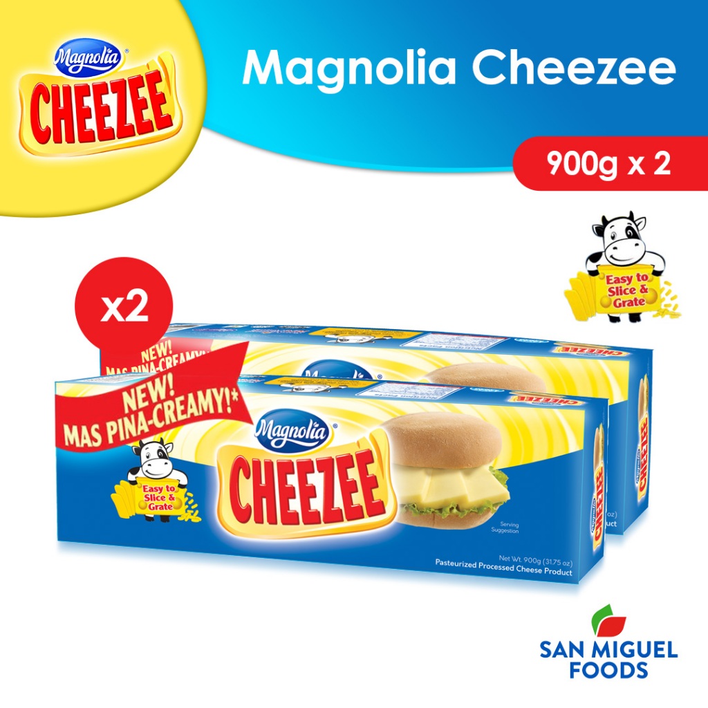 MAGNOLIA Cheezee Regular 900g Processed Cheese with Vitamins and Zinc ...