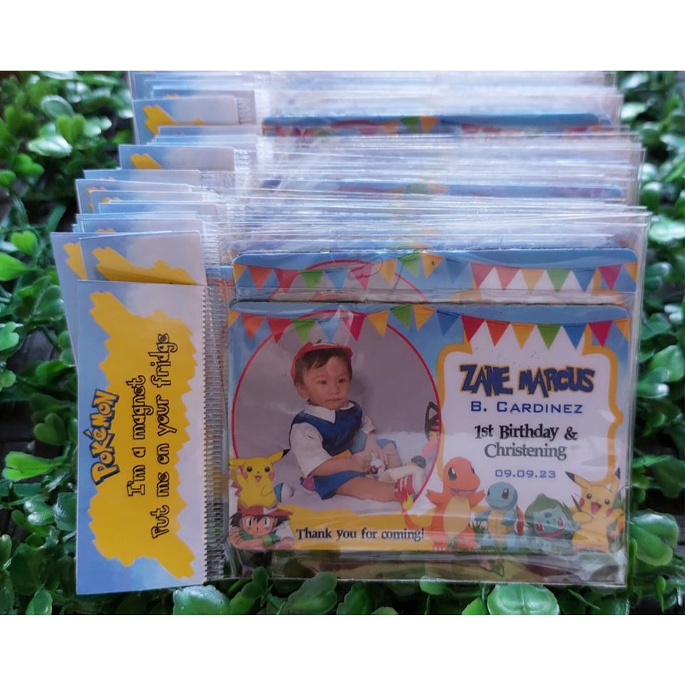 Pokemon Personalized Ref Magnet with Packaging | Shopee Philippines