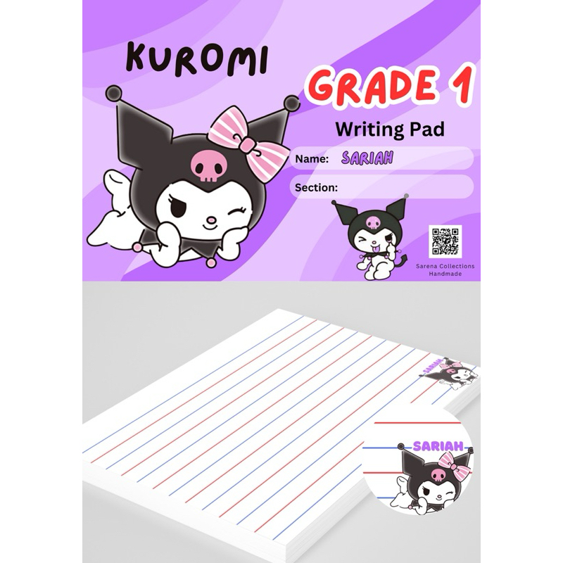Customized Pad Paper (Grade 1, 2, 3, 4 & Intermediate) | Shopee Philippines