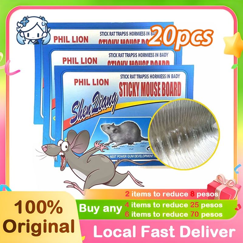 [10/30/50PCS] COD Large Mouse rat Sticky Mice Rodent Glue Board Bait ...