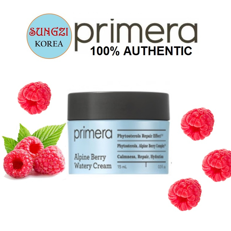 PRIMERA Alpine Berry Watery Cream 15ml Korean Cosmetics | Shopee ...
