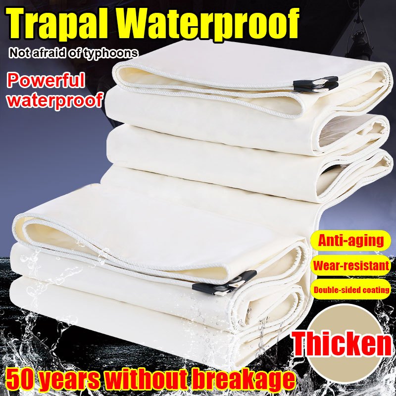 Trapal waterproof makapal Canopy heavy duty outdoor portable tarpaulin ...