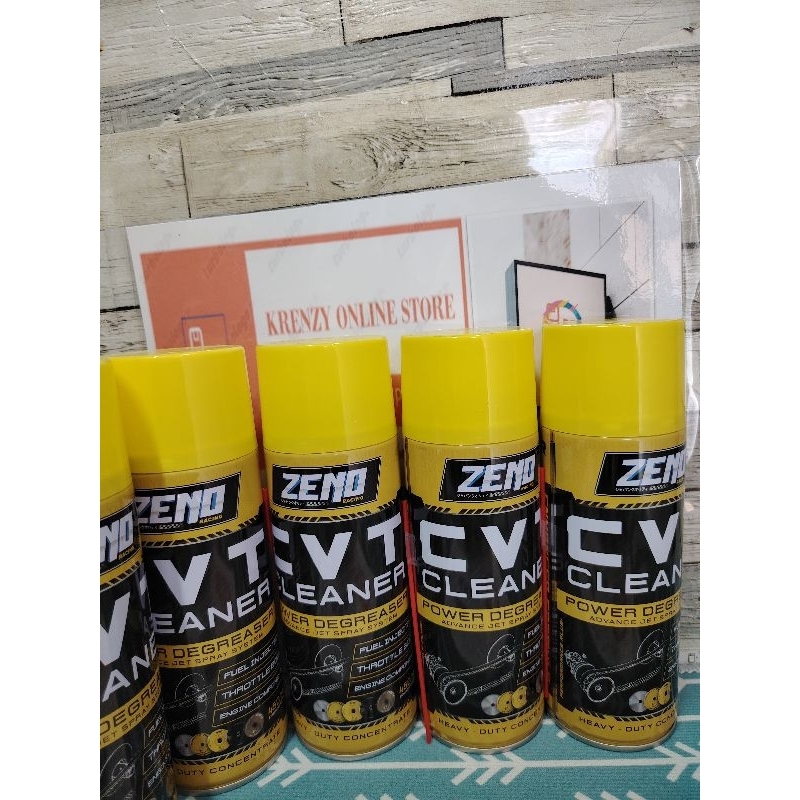 ZENO Racing CVT cleaner 450 ml. Power Degreaser heavy Duty Concentrate ...