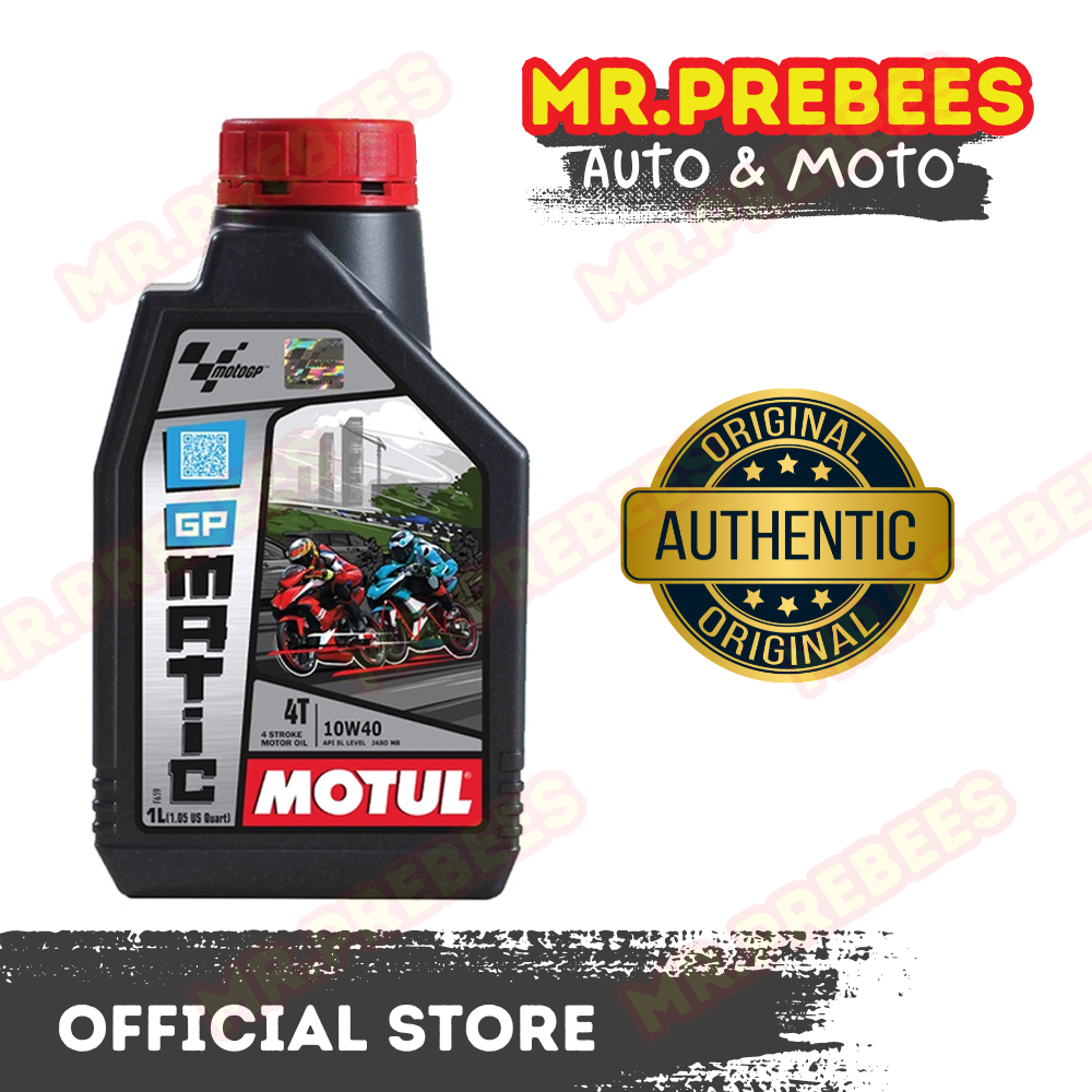 MOTUL GP MATIC 4T 10W40 1 Liter | Shopee Philippines