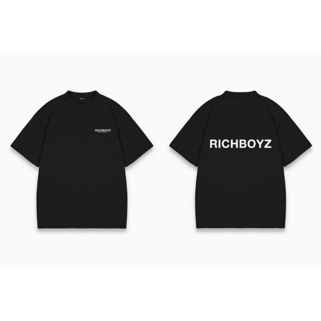 RICHBOYZ DROP SHOULDER TEE CLASSIC BLACK | RICHBOYZ TEE | RICHBOYZ ...