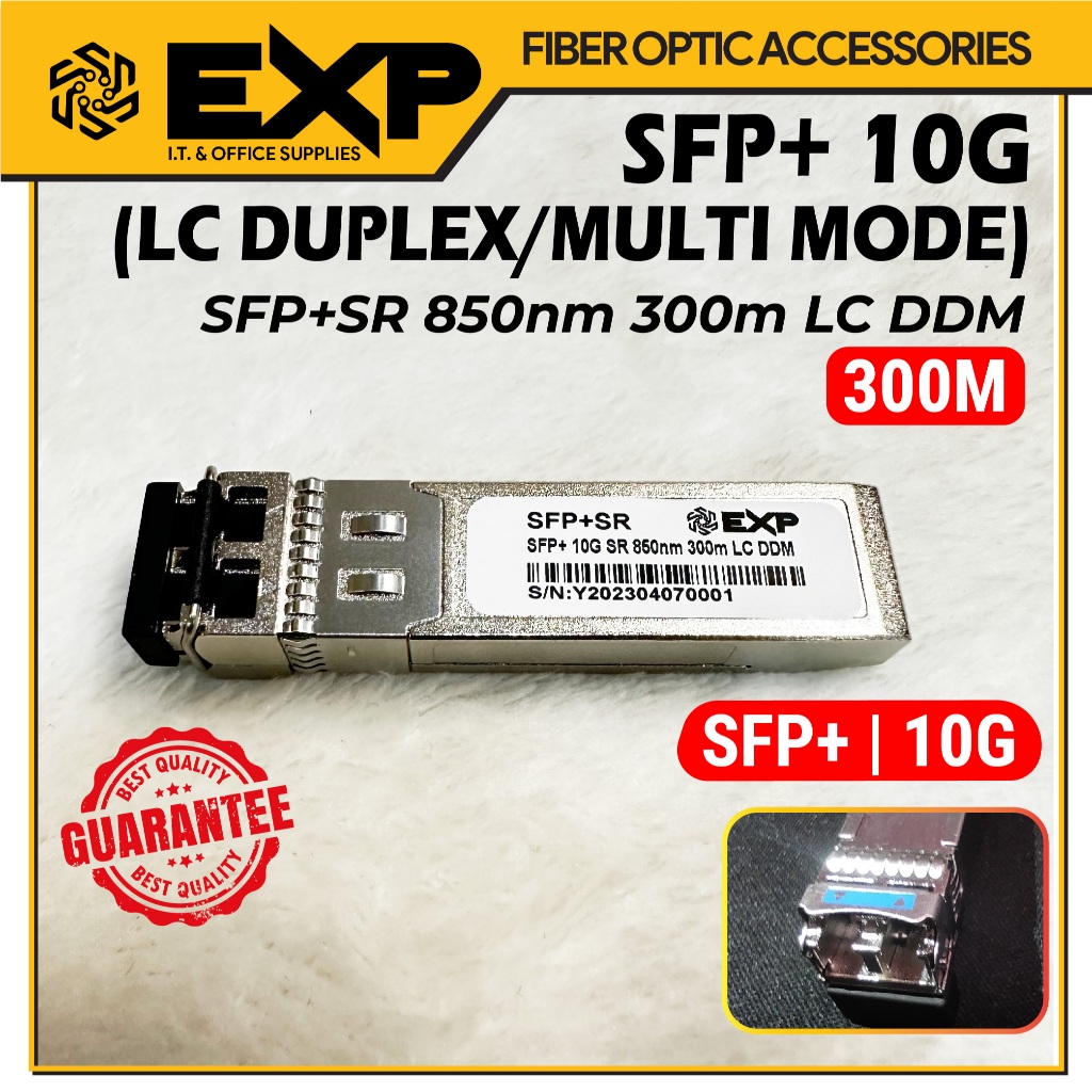SFP+ 10G (LC DUPLEX) SFP MODULE | 300mts | 2km | 20km | AOC 5M | PAIRS ...