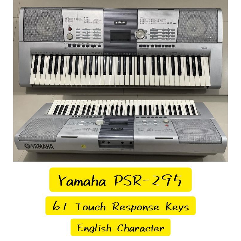 Yamaha PSR-295 (61 Touch Response Keys) Japan Surplus Keyboard Piano | Shopee Philippines