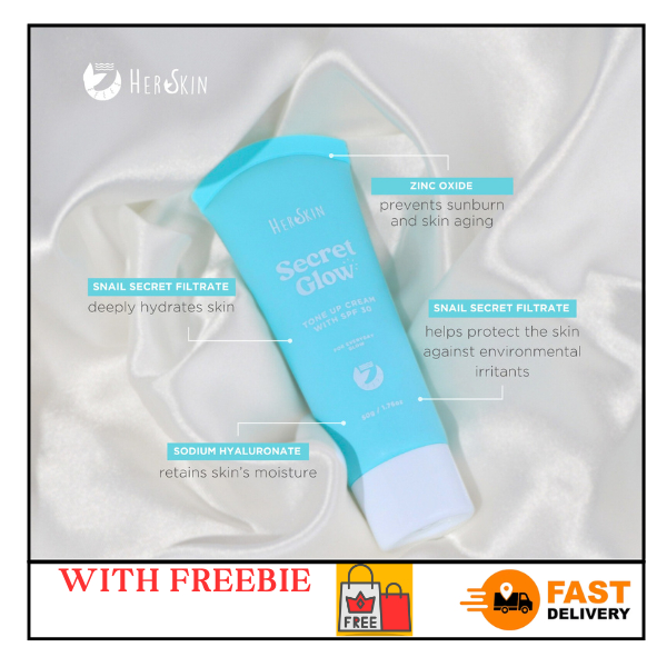 HERSKIN SECRET GLOW TONE UP CREAM | Shopee Philippines