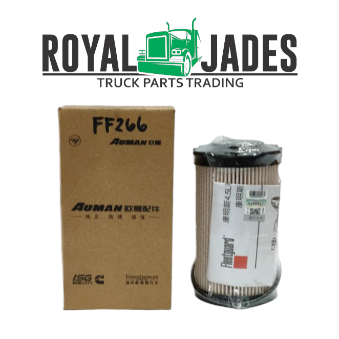 FUEL FILTER FF266/5335504 CUMMINS DIESEL XCMG EXCAVATOR | Shopee ...