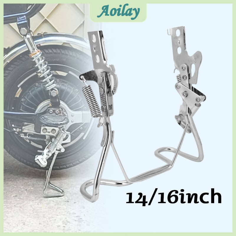 14/16 Inch E-bike Center Stand Double Hole Electric Bicycle Kickstand ...