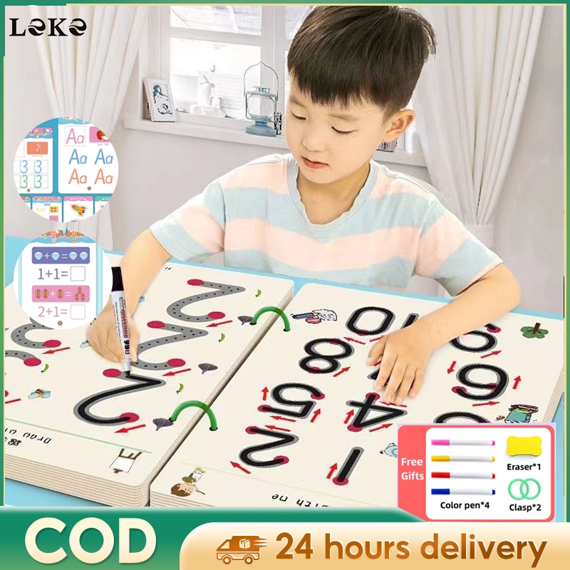 Tracing Book For Kids suit Training Coloring Book Erasable Writing ...