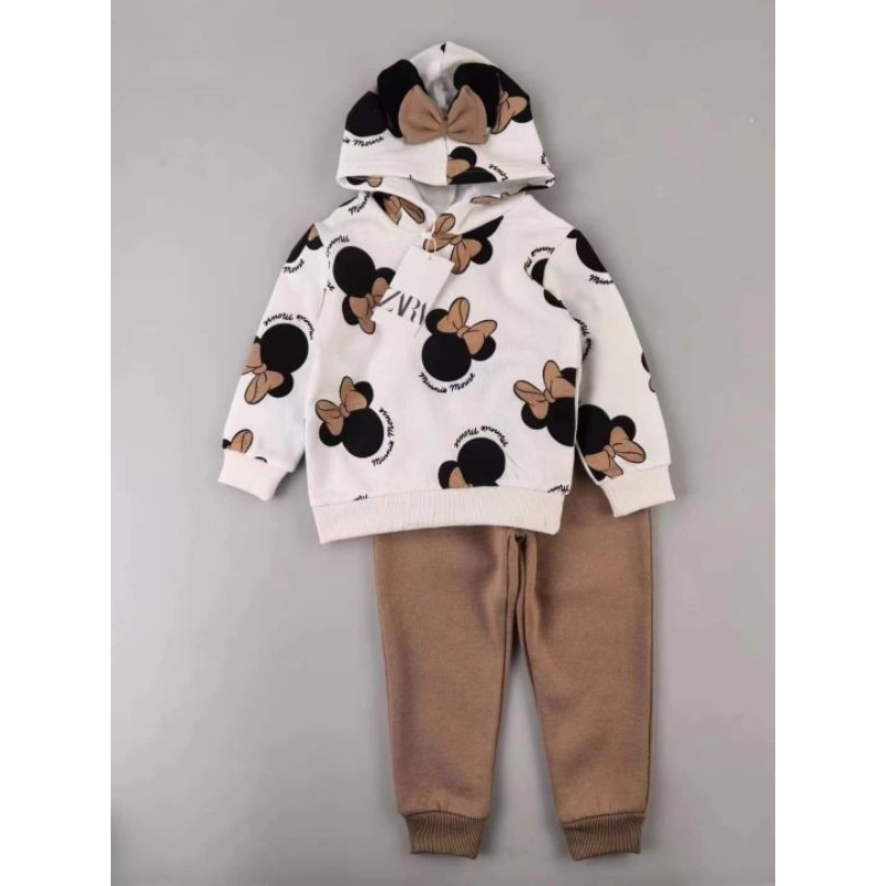 Minnie Mouse Tracksuit for Girls | Shopee Philippines