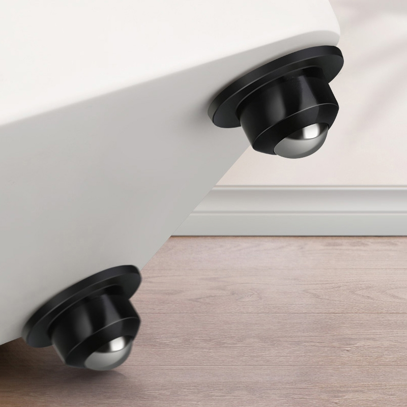 Mute 360 Degree Adhesive Swivel Wheels Universal Wheel Furniture ...