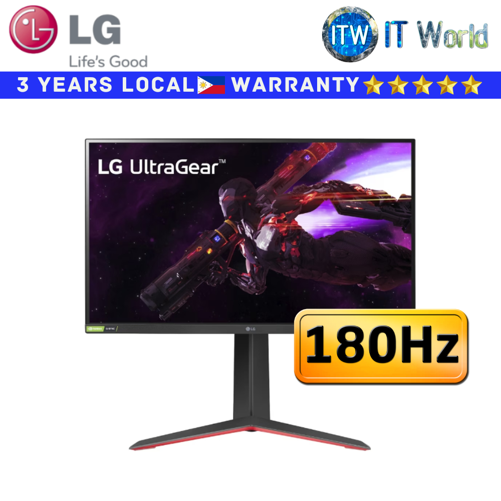 Itw | LG Gaming Monitor 27" (2560x1440 QHD) / 165 (OC 180Hz) / IPS ...