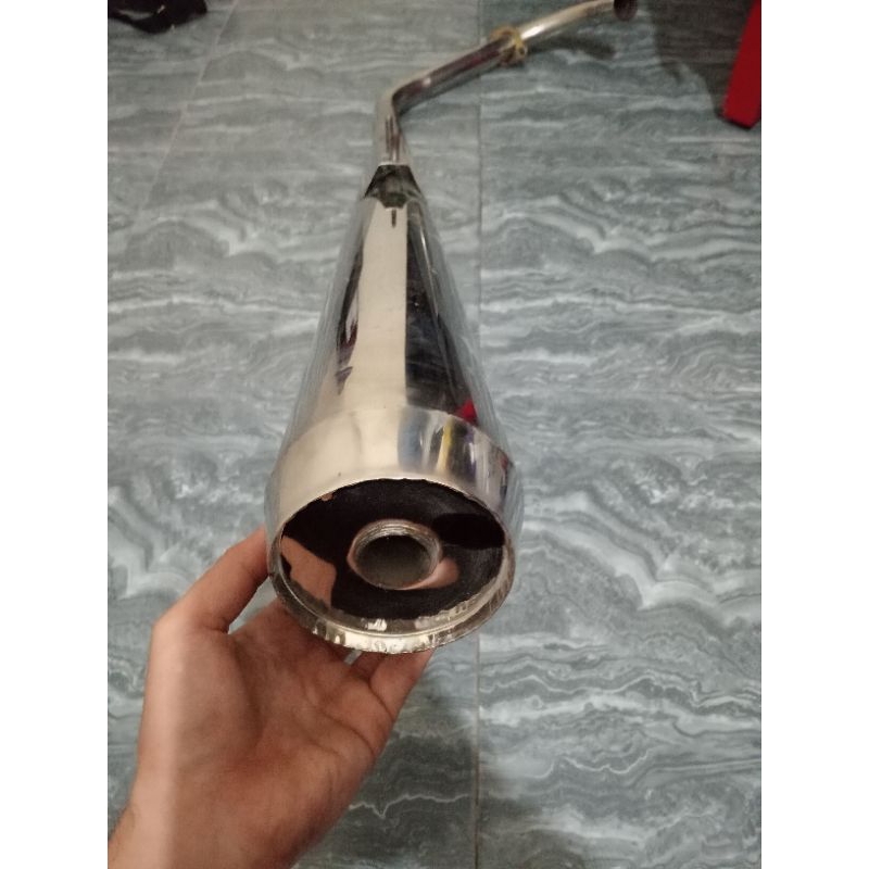rusi tc macho125/150/175/version 1 chicken pipe stainless | Shopee ...