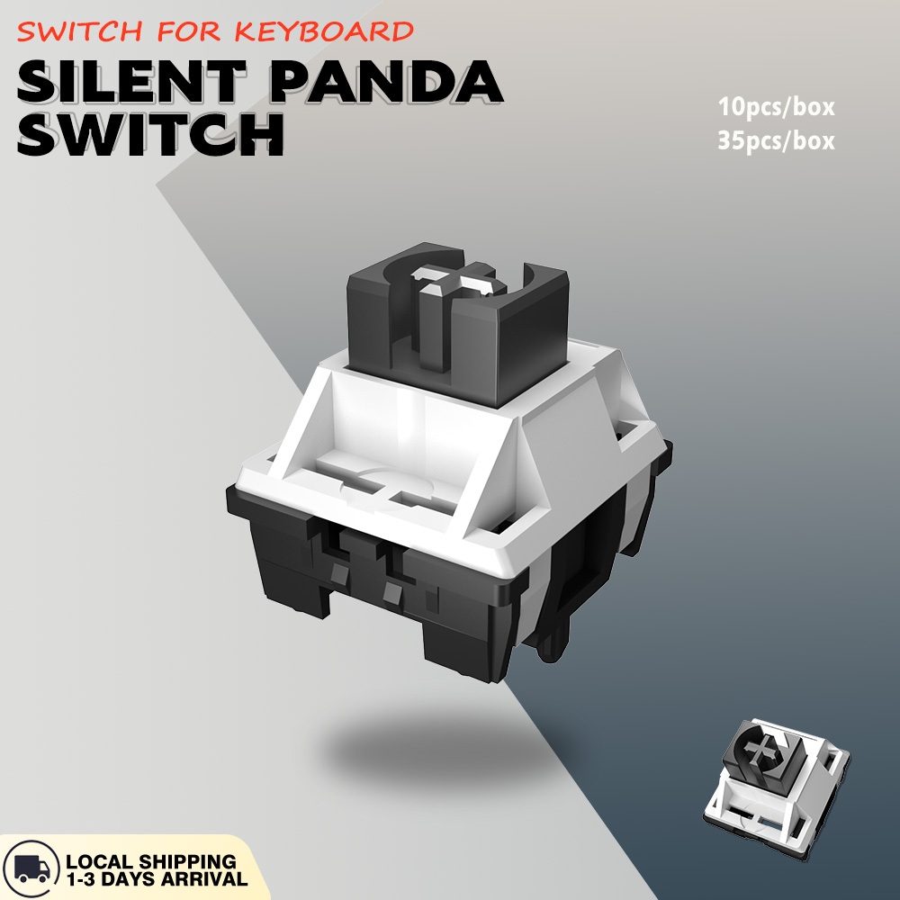 5-PIN Panda Silent Switch Linear Switch Customized Mechanical Keyboard ...