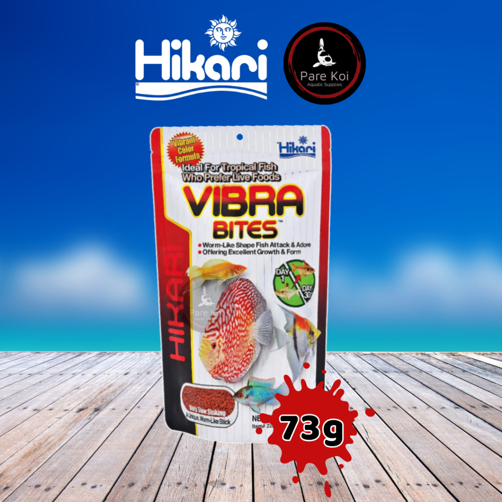 Hikari Vibra Bites Fish Food 73g | Shopee Philippines