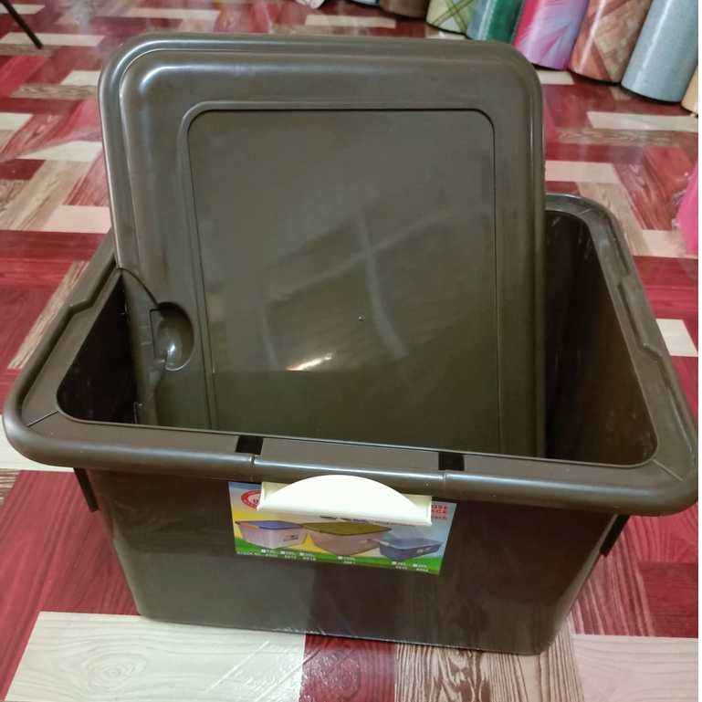 BROWN EASY BOX 30L #8948 STORAGE BOX SMALL (1PC MIN. 4PCS MAX. Quantity ...