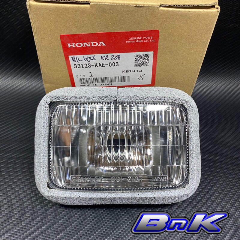 Honda headlight lens XR200 genuine | Shopee Philippines