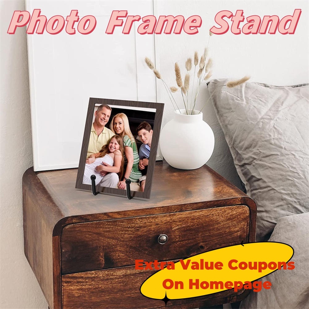 Iron Photo Frame Bracket Phase Frame Plate Frame Photo Album Bracket ...