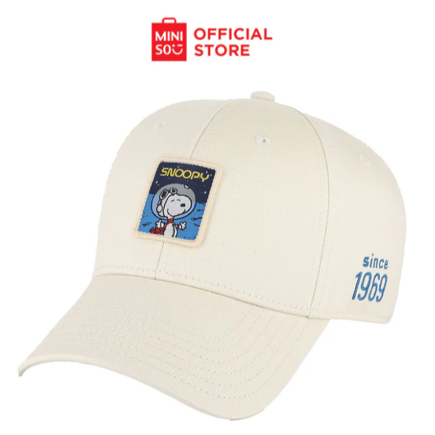 MINISO Snoopy the Little Space Explorer Collection Baseball Cap (Beige ...